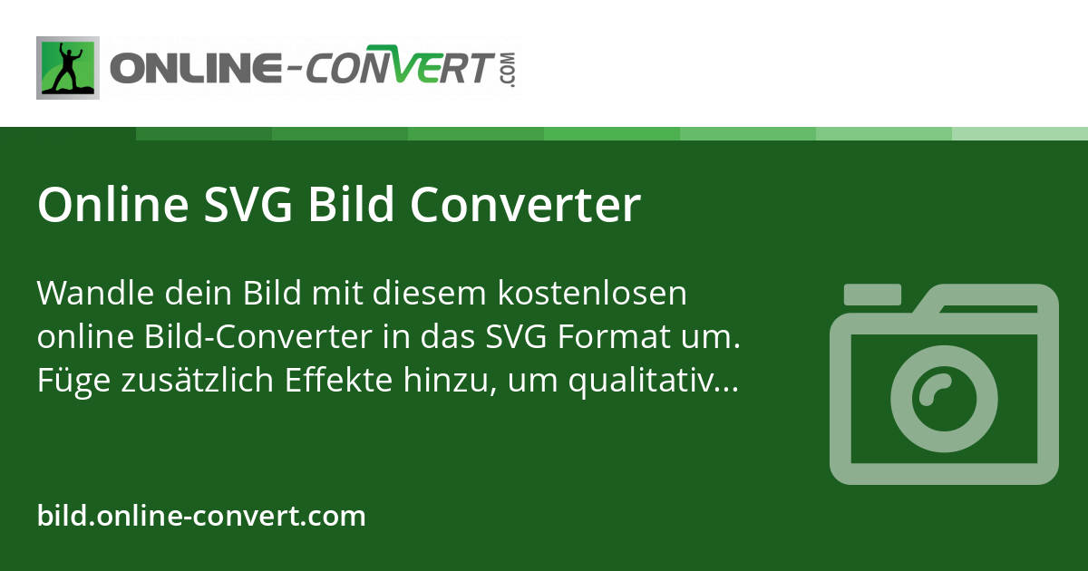 Online SVG Bild Converter