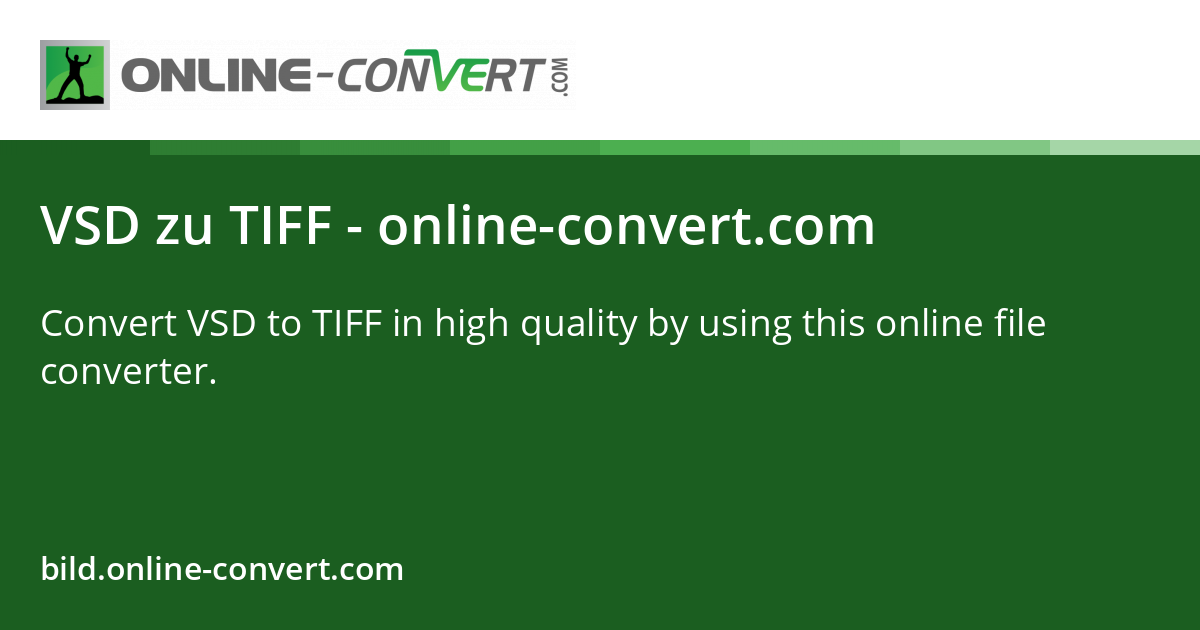 VSD zu TIFF - online-convert.com